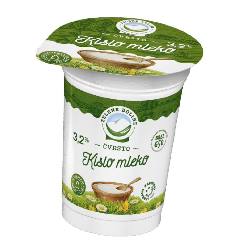 Čvrsto kislo mleko - Zelene Doline