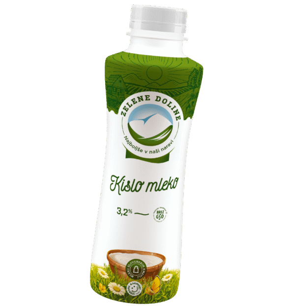 Tekoče kislo mleko - Zelene Doline
